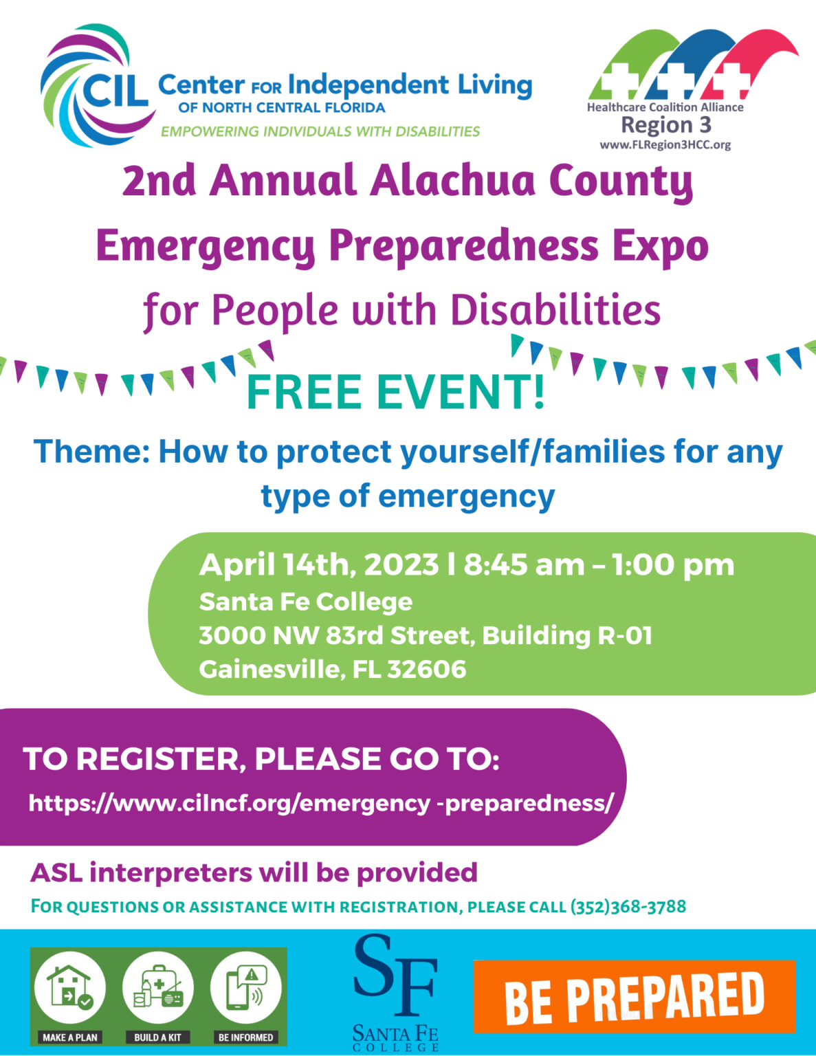 Alachua County Emergency Preparedness Expo! | Center for Independent ...
