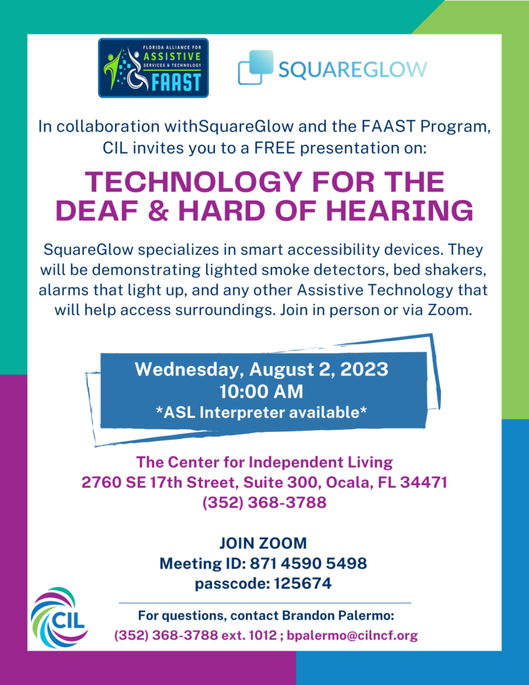 FAAST Presentation on Technology For The Deaf and Hard of Hearing ...