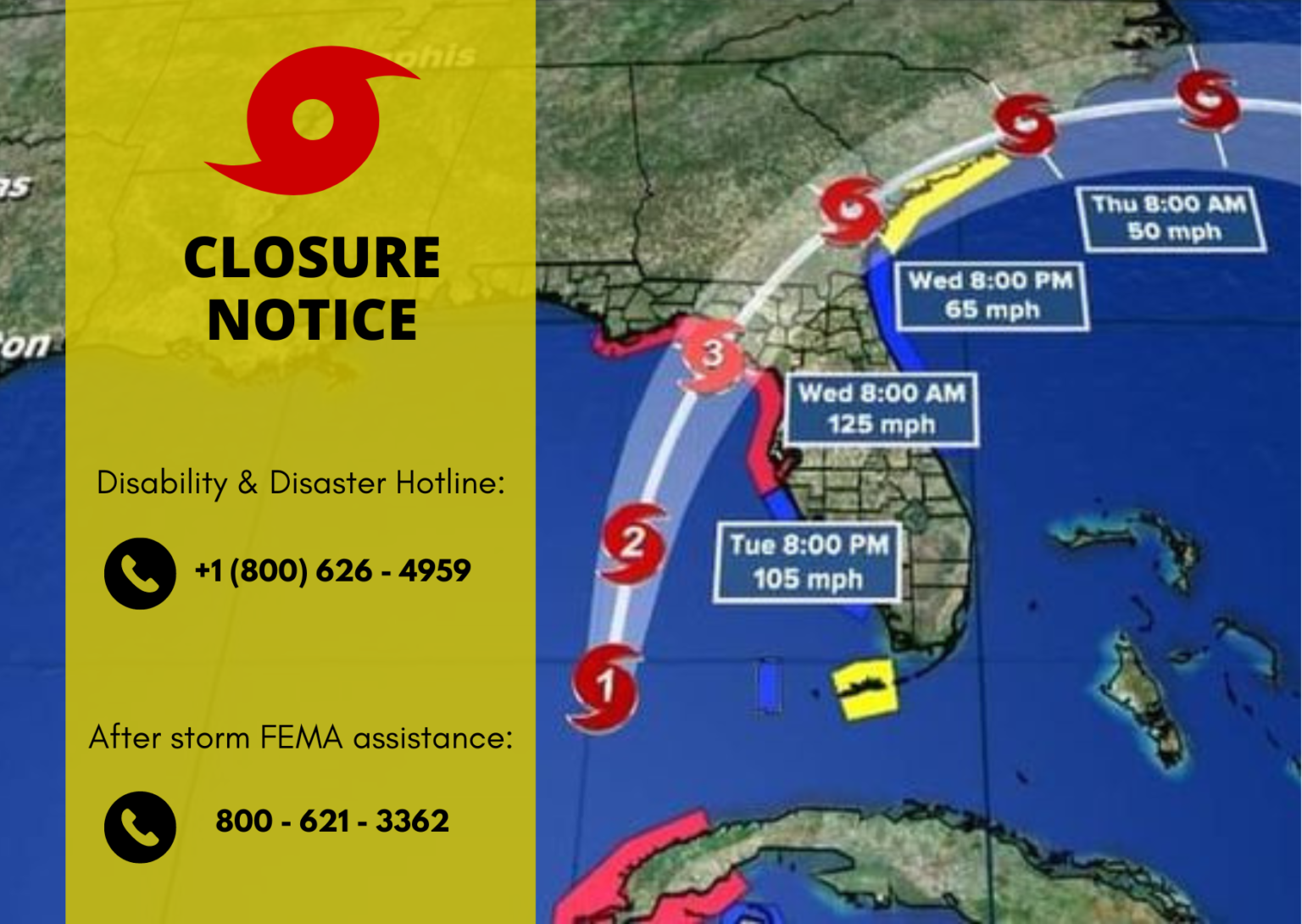 Weather Closure Notice | Center for Independent Living of North Central ...